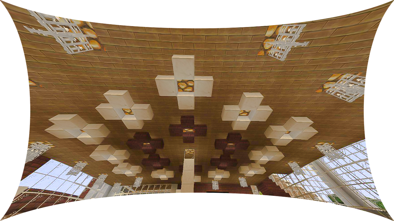 Abstract Cube House Minecraft Map