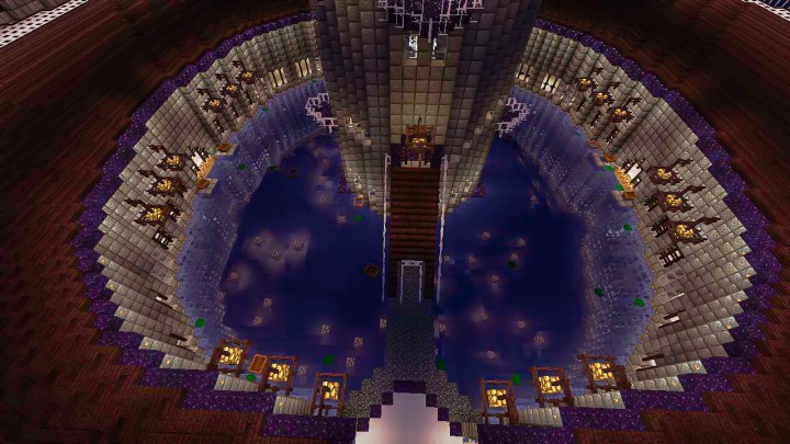Fantasy Water Castle Minecraft Map
