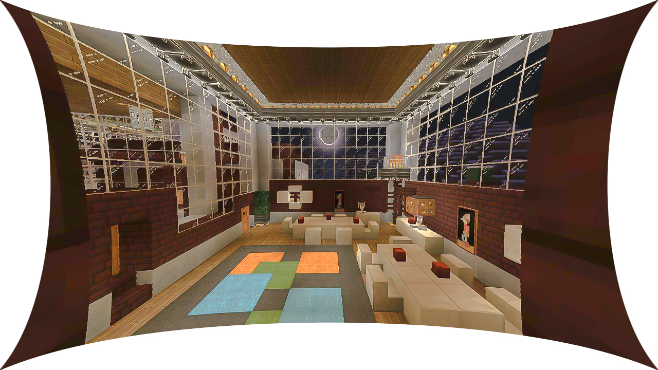 Abstract Cube House Minecraft Map