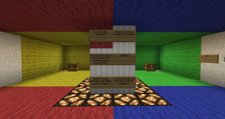 Bow Spleef Mini-Game (4 Players) Minecraft Map