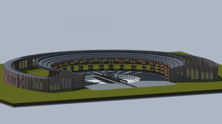 Locomotive Roundhouse Minecraft Map