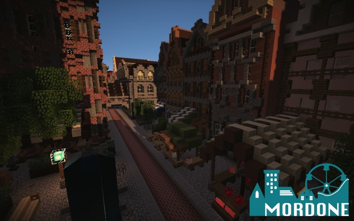 Mordone* small market Square Minecraft Map