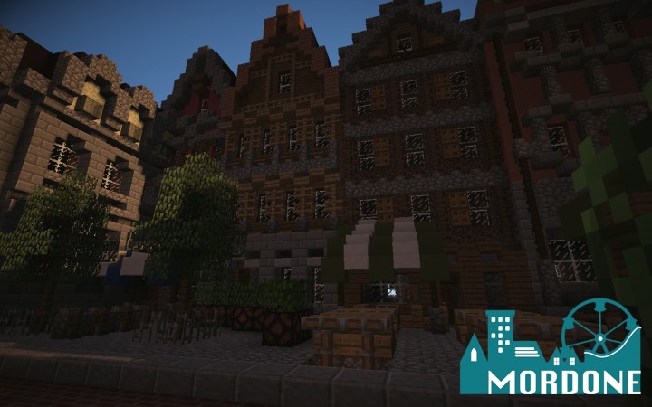 Mordone* small market Square Minecraft Map