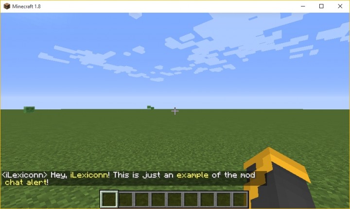 [1.8.9][1.7.10] ChatAlert - Notifications for the Minecraft chat [0.2.0 ...