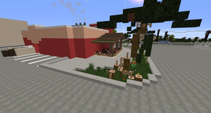 Port Ray Builds | Outback Steakhouse! [100+ sub special!] Minecraft Map