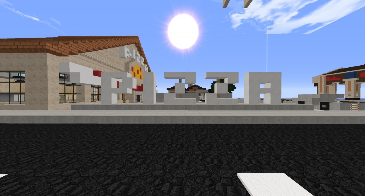 Port Ray Builds | Small Pizza Parlor [v2] Minecraft Map