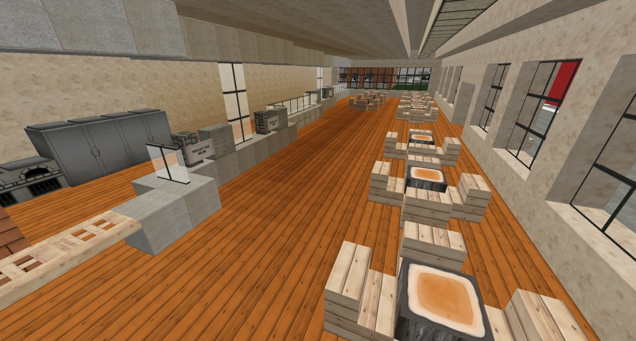 Port Ray Builds | Small Pizza Parlor [v2] Minecraft Map