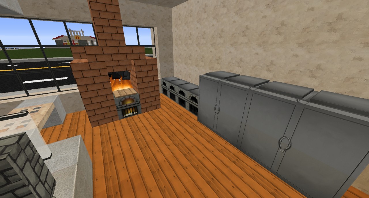 Port Ray Builds | Small Pizza Parlor [v2] Minecraft Map