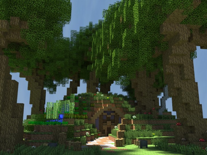 Haru's Hobbit Hole Minecraft Map