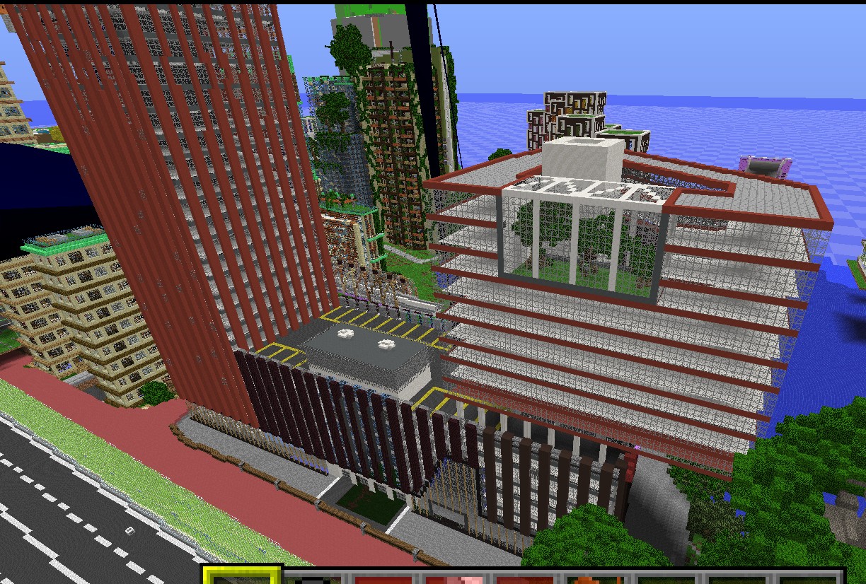 the Red apple (Rotterdam) Minecraft Map