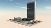 UN Headquarters, New York Minecraft Map