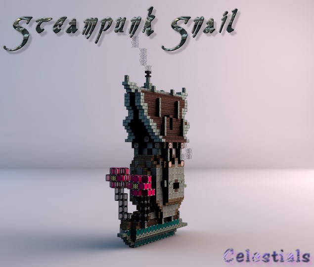 Steampunk Snail Minecraft Map