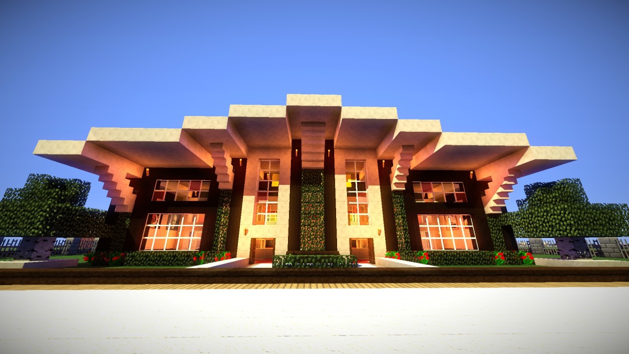 Le Cinéma de l'altitude (The Altitude Cinema) Minecraft Map
