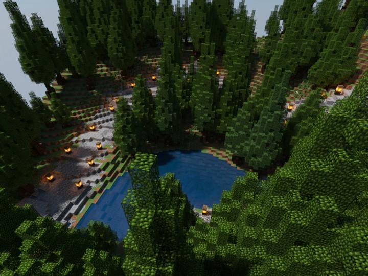 The Silent Forest Minecraft Map