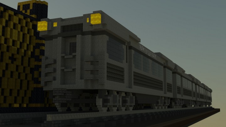 Fallout 3 train Minecraft Project