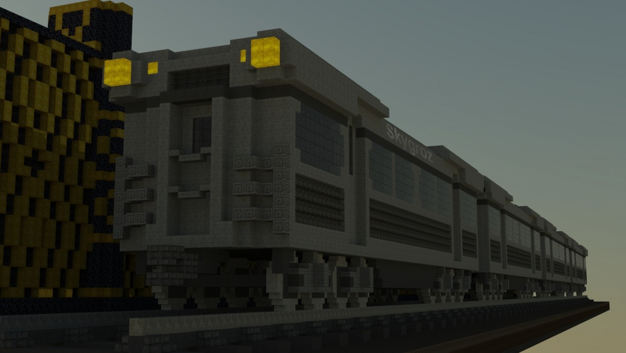 Fallout 3 train Minecraft Project