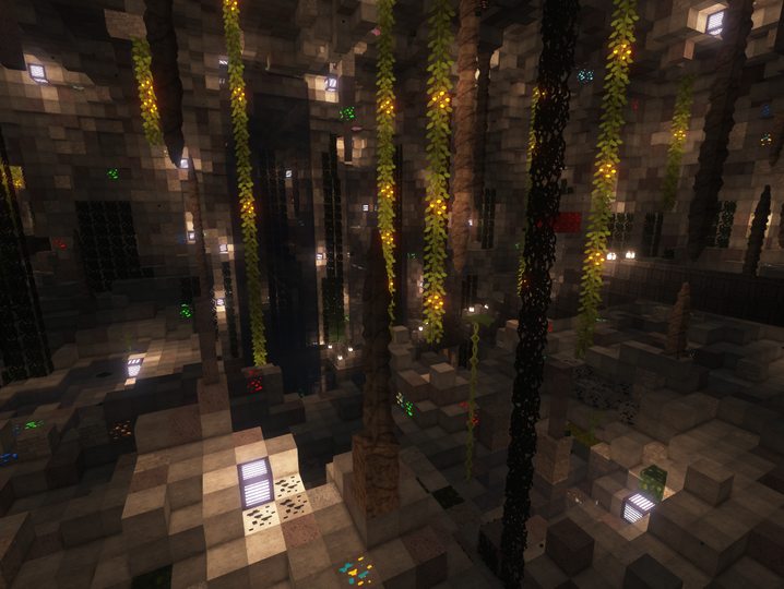 The Giant Cave 1.18.1 Minecraft Map