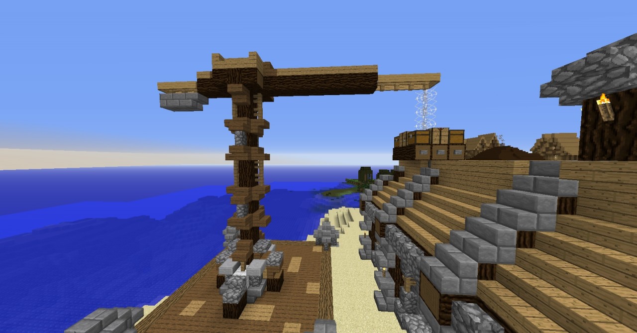 Entrepôt - Grue Minecraft Map