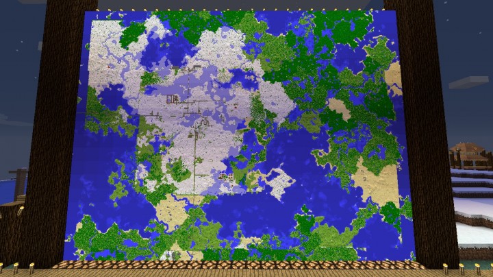 An old world save Minecraft Map
