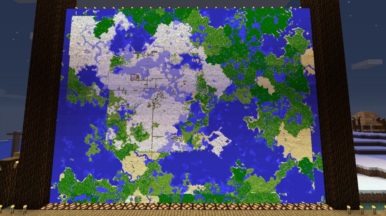 An old world save Minecraft Map