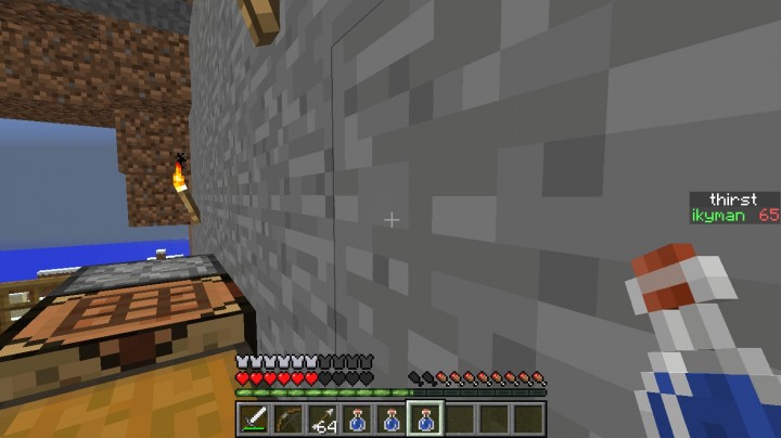 Thirst in minecraft Minecraft Map