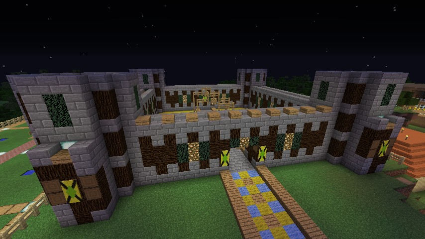Mini city walls. Minecraft Map
