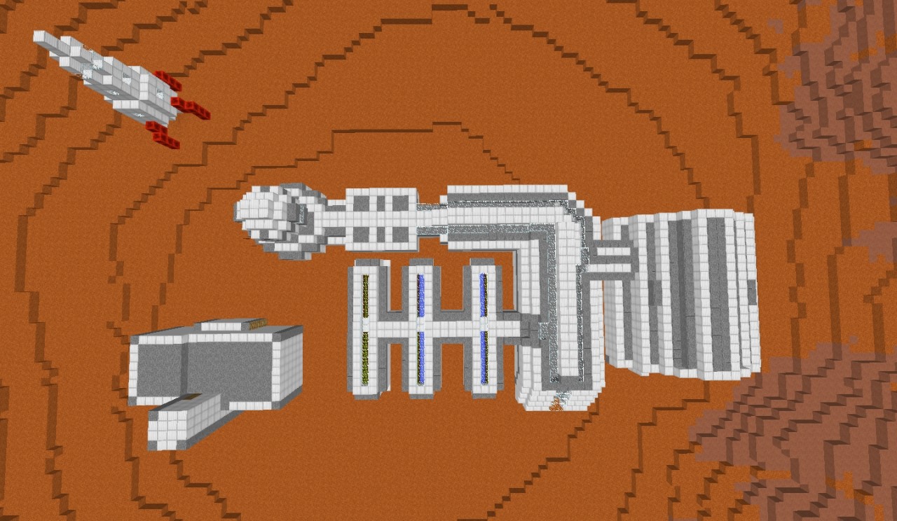The Mars Base Minecraft Map