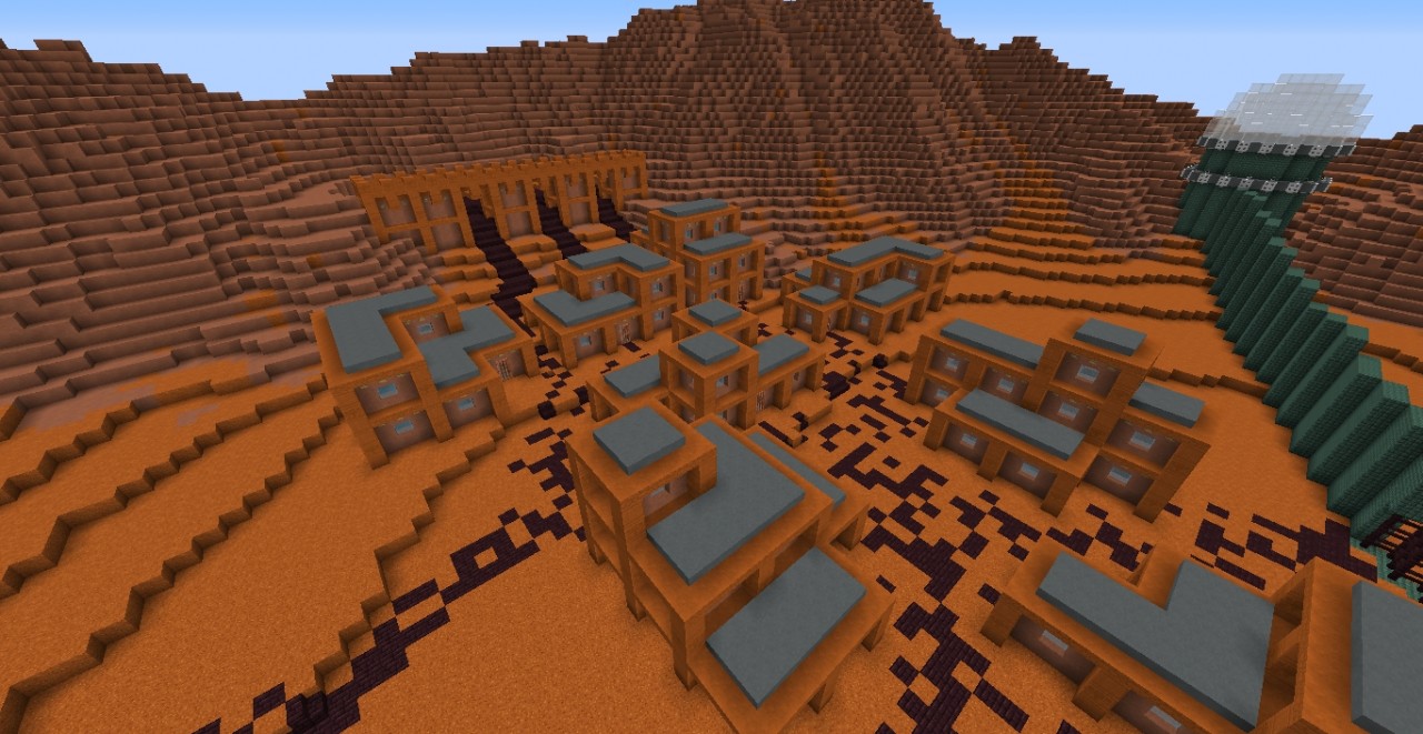 The Martian Civilization Minecraft Map