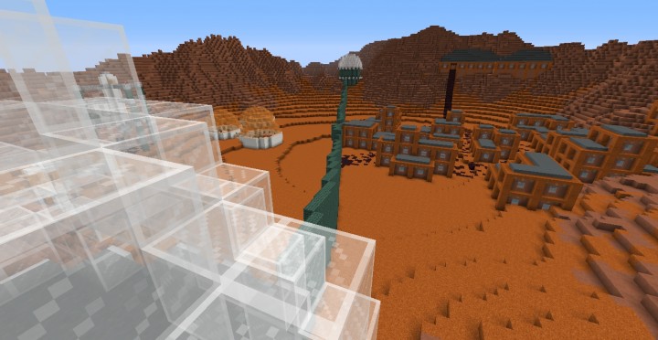 The Martian Civilization Minecraft Map