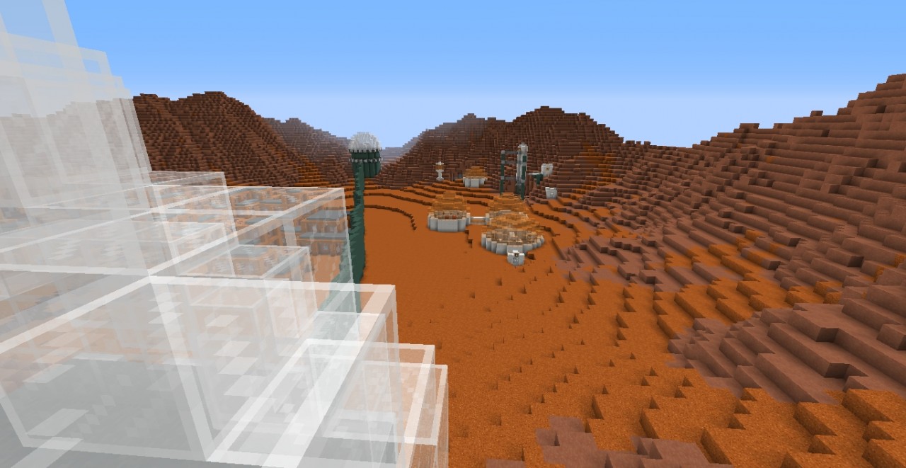 The Martian Civilization Minecraft Map