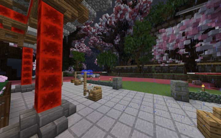 Chinese tea house Minecraft Map