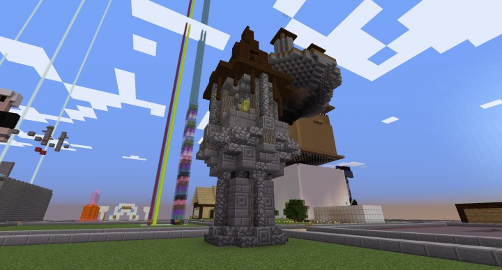 Steampunk light tower 1 Minecraft Map
