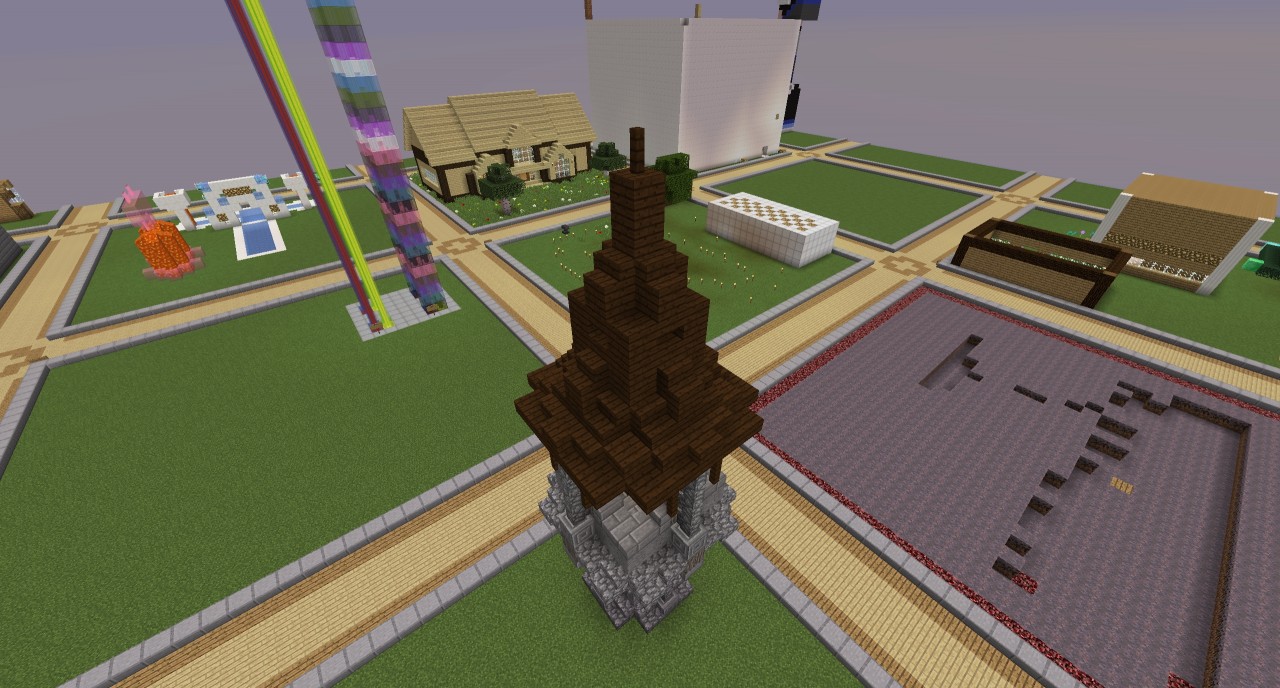 Steampunk light tower 1 Minecraft Map