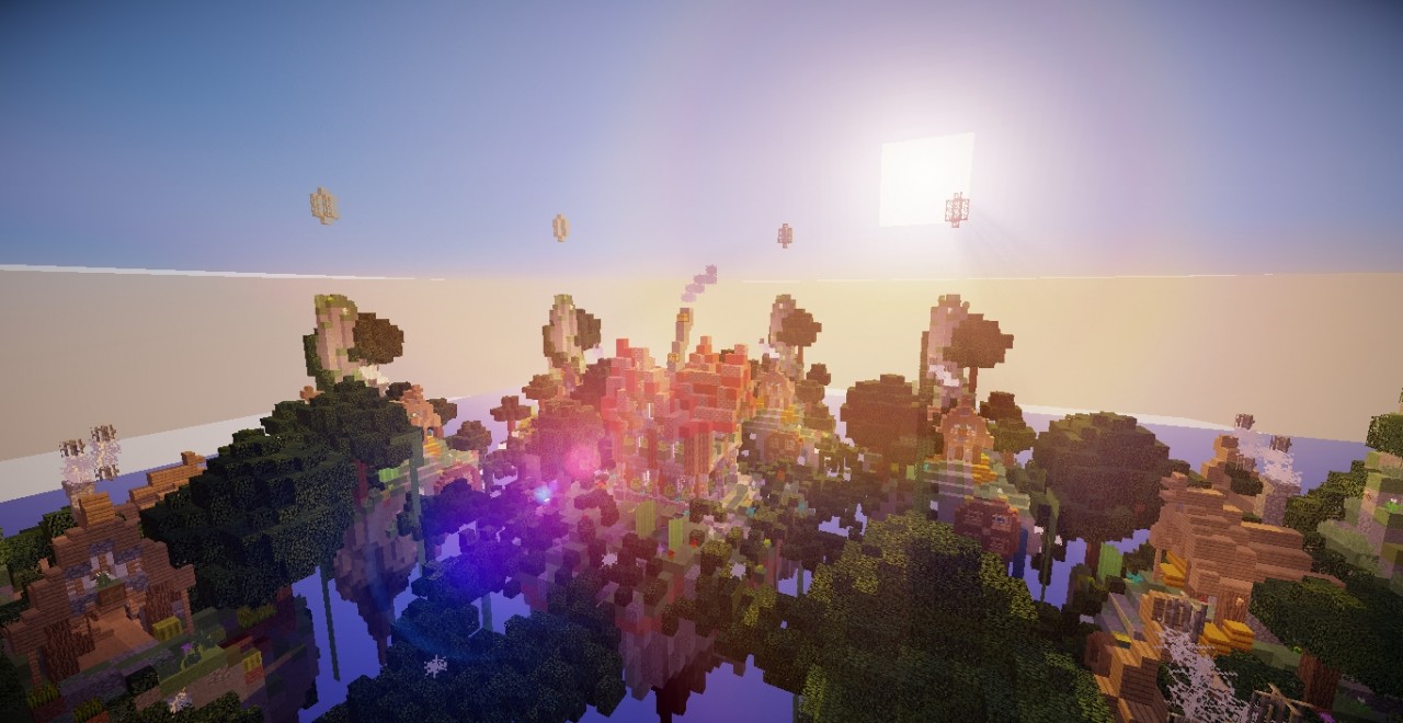 SkyWars Map: Azeroth - SquadCraft Build Minecraft Map