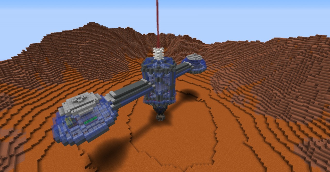 Life on Mars Minecraft Map