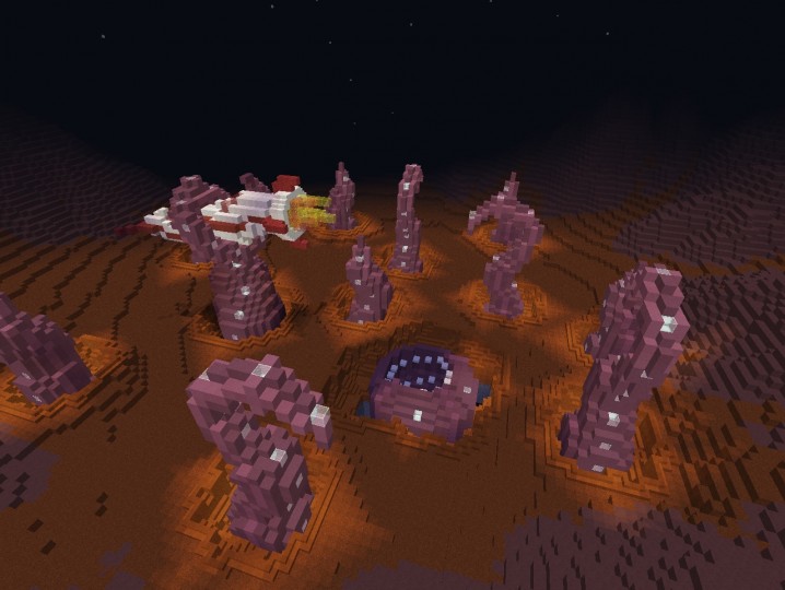 Alien Tentacle Monster attack! Minecraft Map
