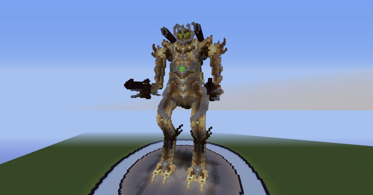 The Mecha Minecraft Map