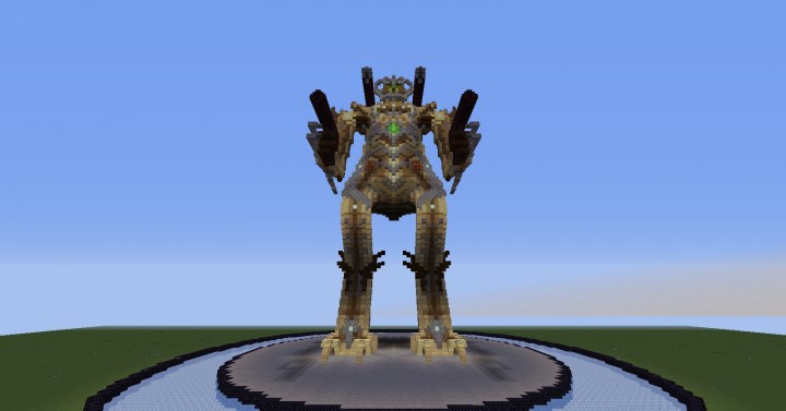 The Mecha Minecraft Map