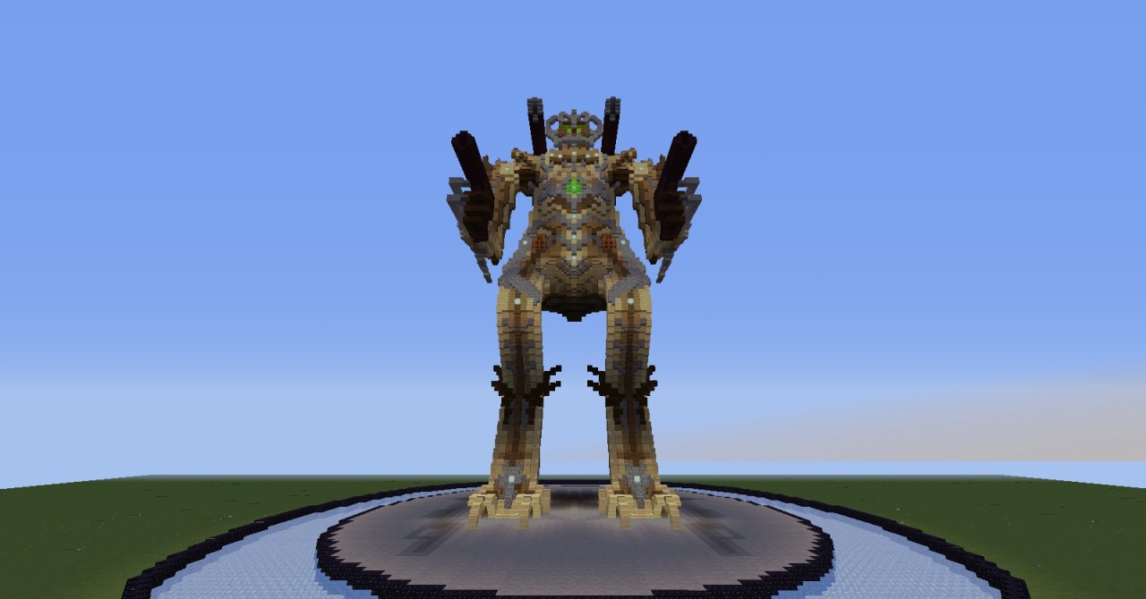 The Mecha Minecraft Map