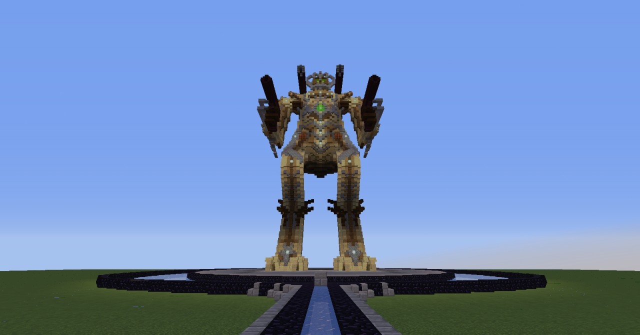 The Mecha Minecraft Map