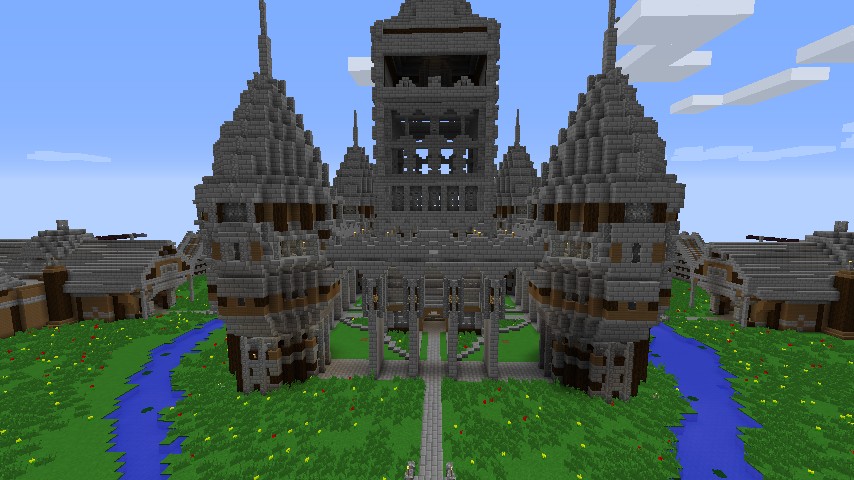 Concept idea for Hub Minecraft Map