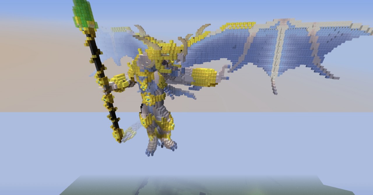Dragon Armor Golden Minecraft Map