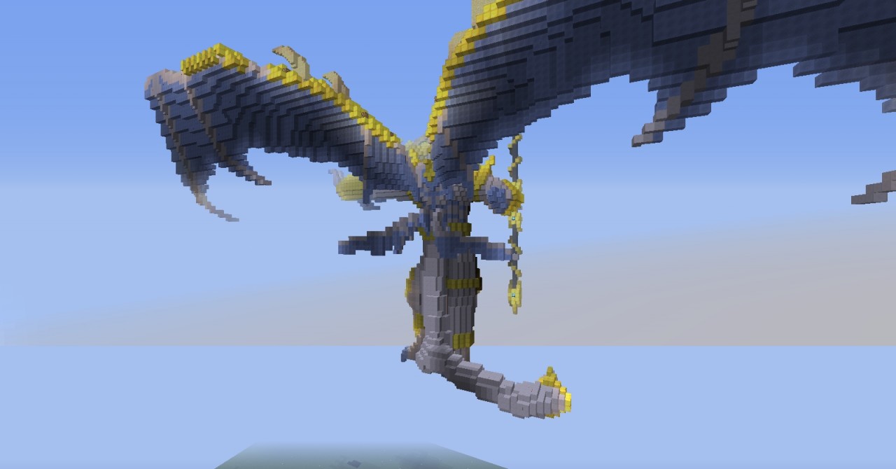 Dragon Armor Golden Minecraft Map