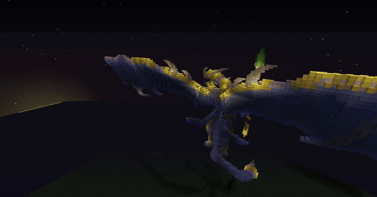Dragon Armor Golden Minecraft Map