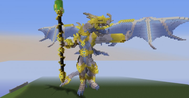 Dragon Armor Golden Minecraft Map