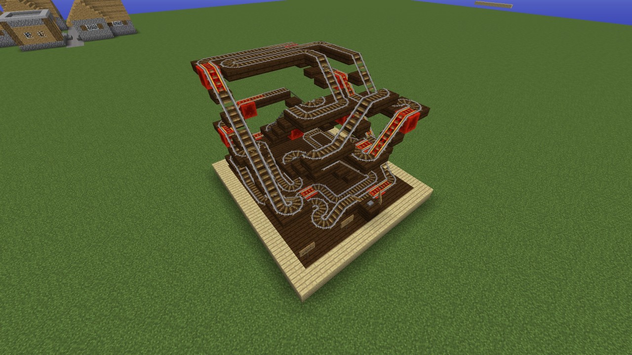 MadMouse Rollercoaster Minecraft Map
