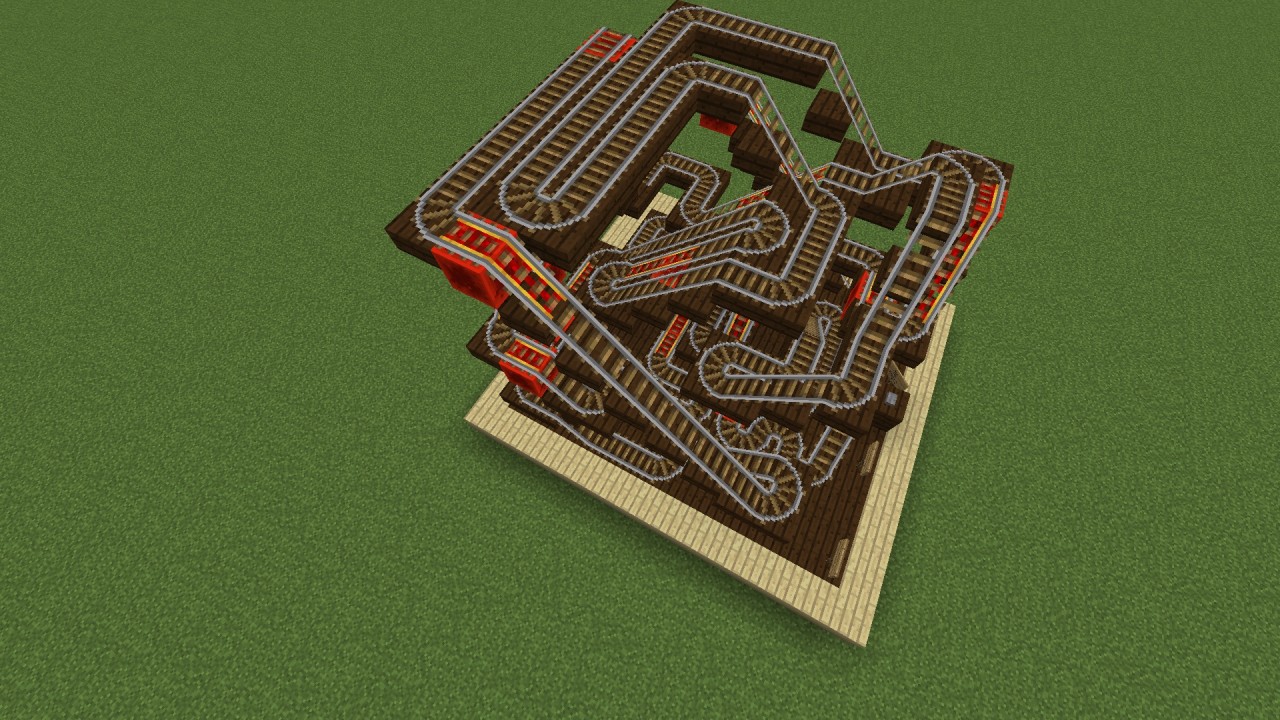 MadMouse Rollercoaster Minecraft Map
