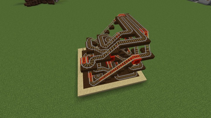MadMouse Rollercoaster Minecraft Map