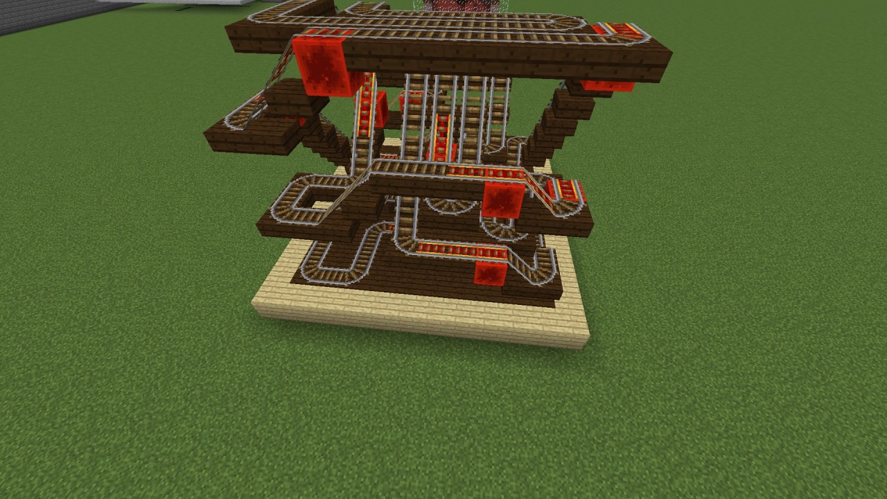 MadMouse Rollercoaster Minecraft Map