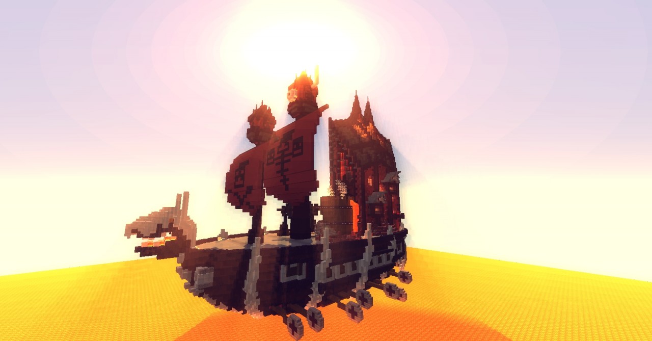 Came from hell The Demon Boat Minecraft Map